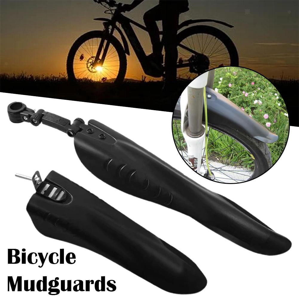 1 Pair Quick Release Bike Fen-der Large Fishtype Mudguard Fit 24/26 ...