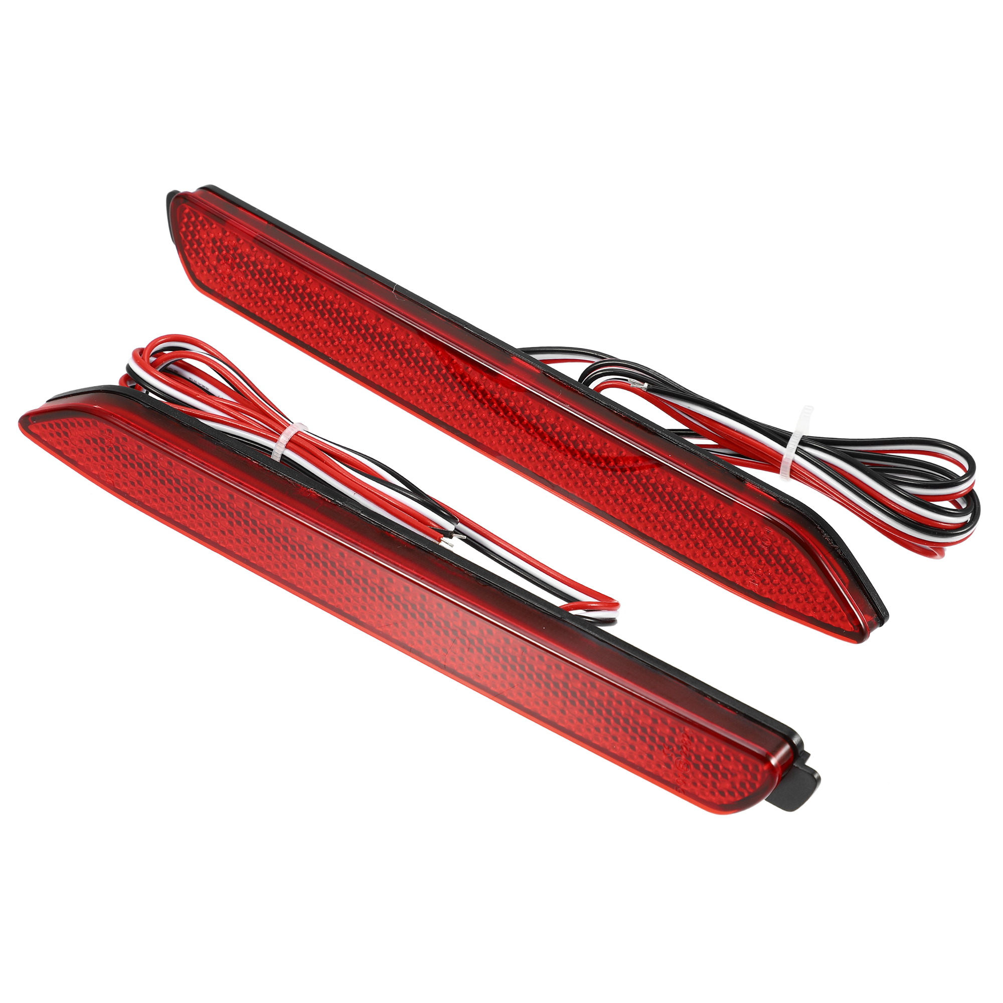 1 Pair Rear Bumper Reflector Fog Brake Tail Light 81910-48012 Red ...