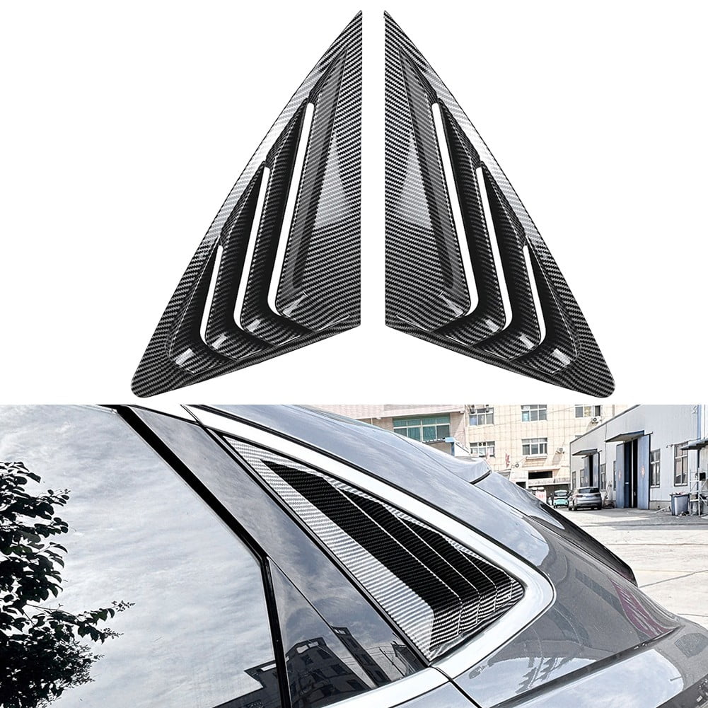 1 Pair Rear Window Triangle Shade Spoiler for Q3 F3 Sportback 2019-2024 ...