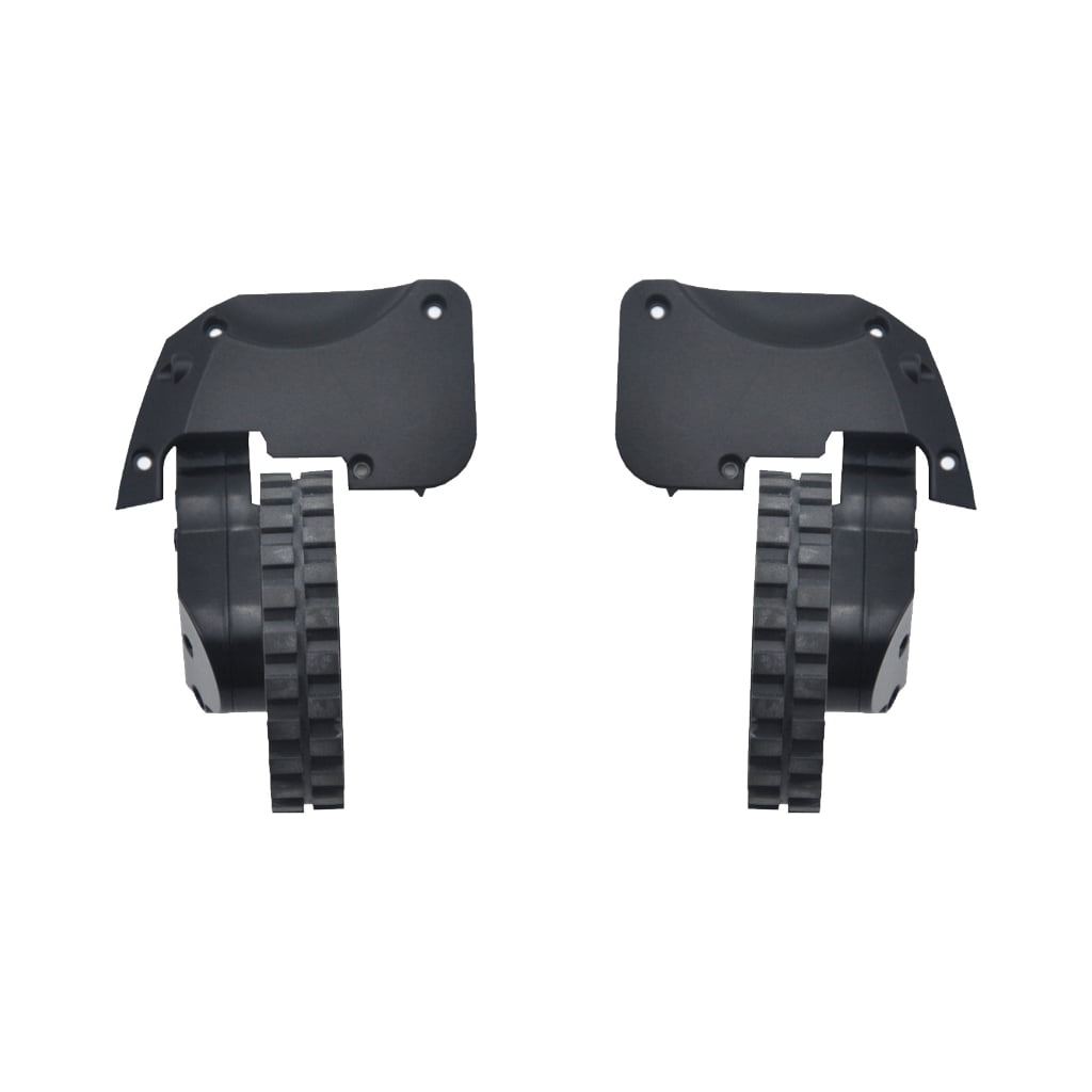 1 Pair Replacement Wheel Set Nonslip Engineering Plastic Wheels Plastic ...