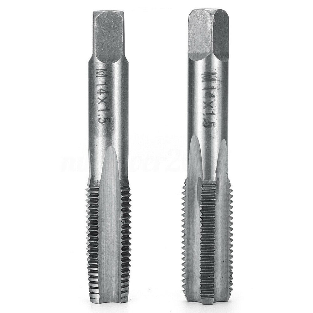 1 Pair Right Hand Machine Straight Fluted Fine Thread Metric Thread ...