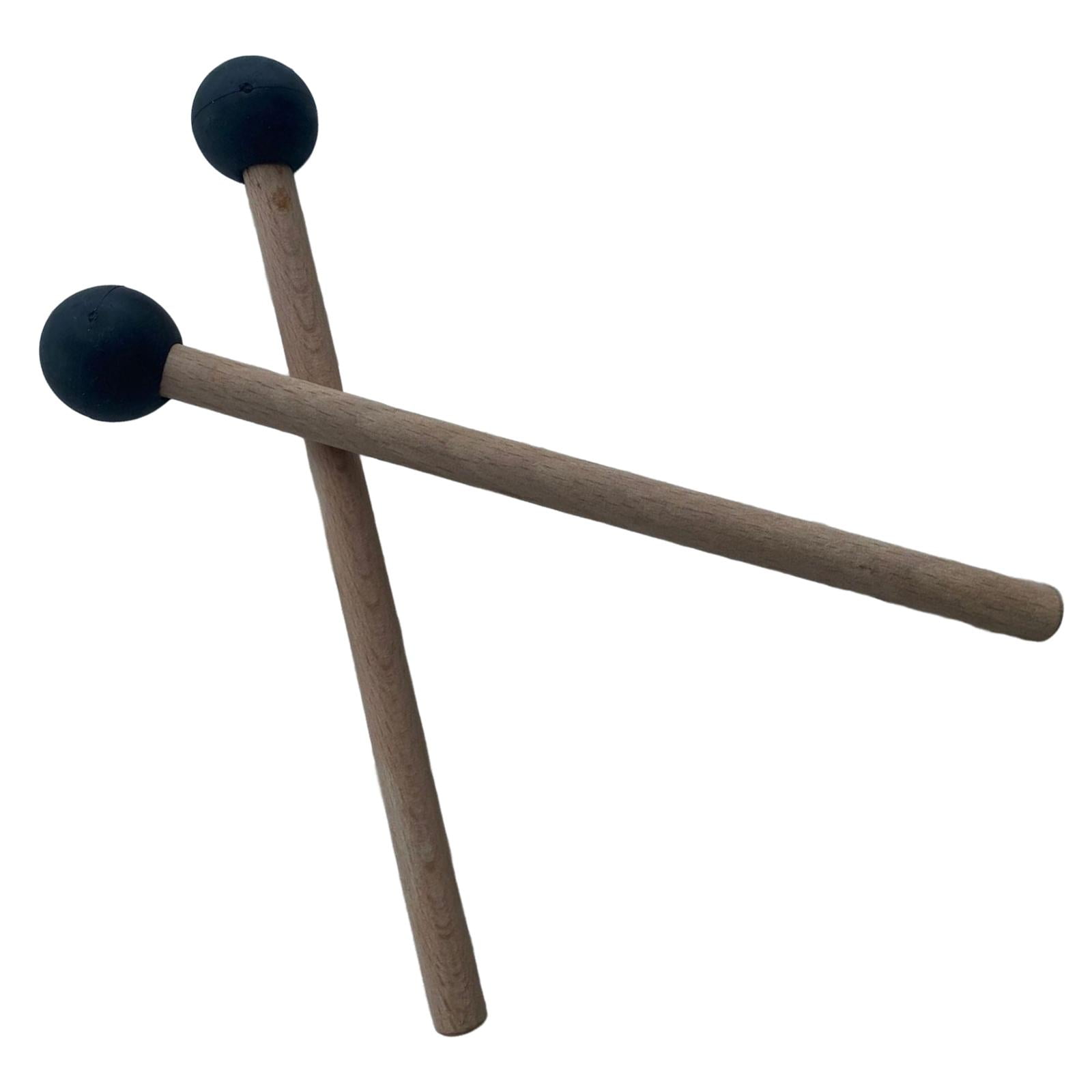 1 Pair Rubber Mallet Percussion Xylophone Bell Mallets Glockenspiel ...