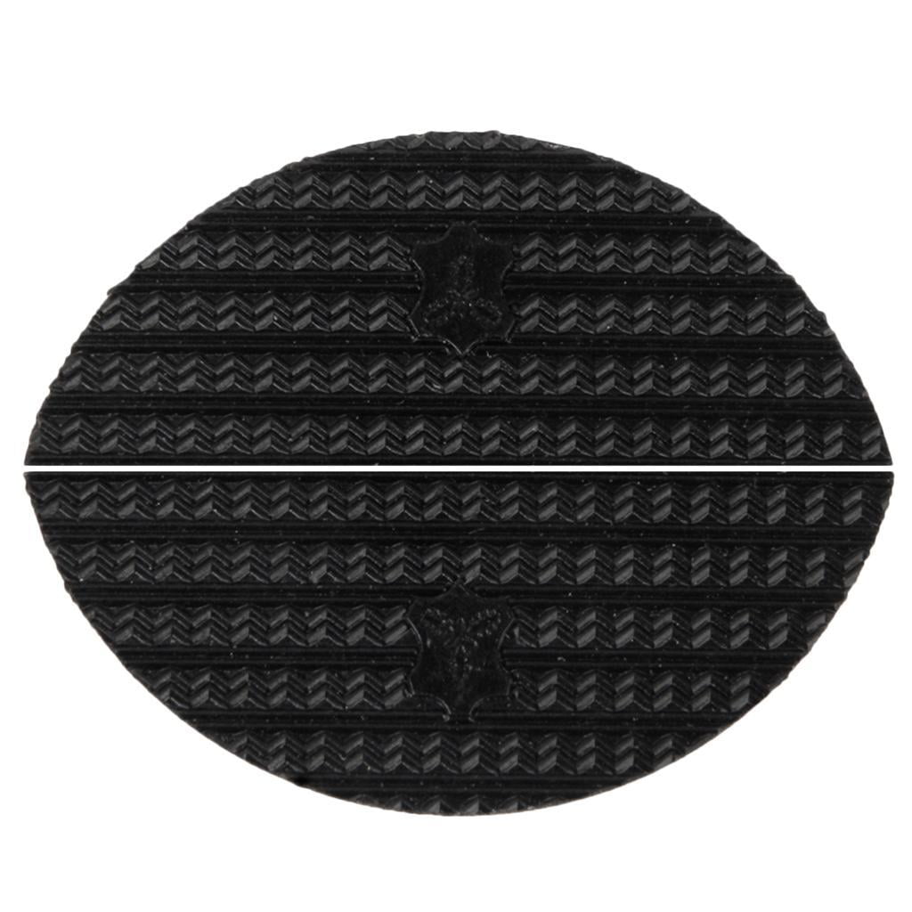 1 Pair Rubber Replacement Heel Soles Toe Plates Tap Glue Shoe Repairing ...
