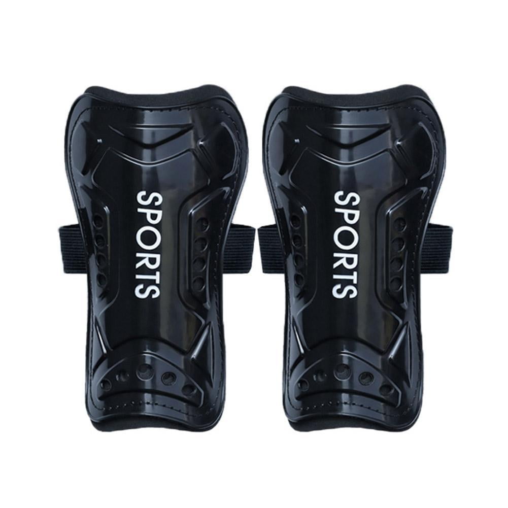 1 Pair Shin Pads Kids Adults Football Soccer Shin Pads Guard Football ...
