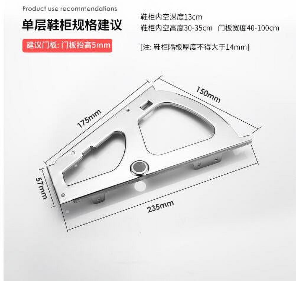 1 Pair Shoes Cabinet Flips Frame Shoe Drawer Hinges Shoes Rack ...
