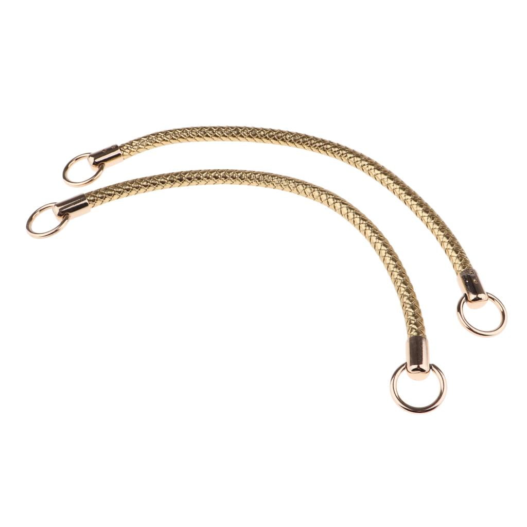 1 Pair Shoulder Bag Replacement Handle Braided Rope Handbag Strap DIY ...