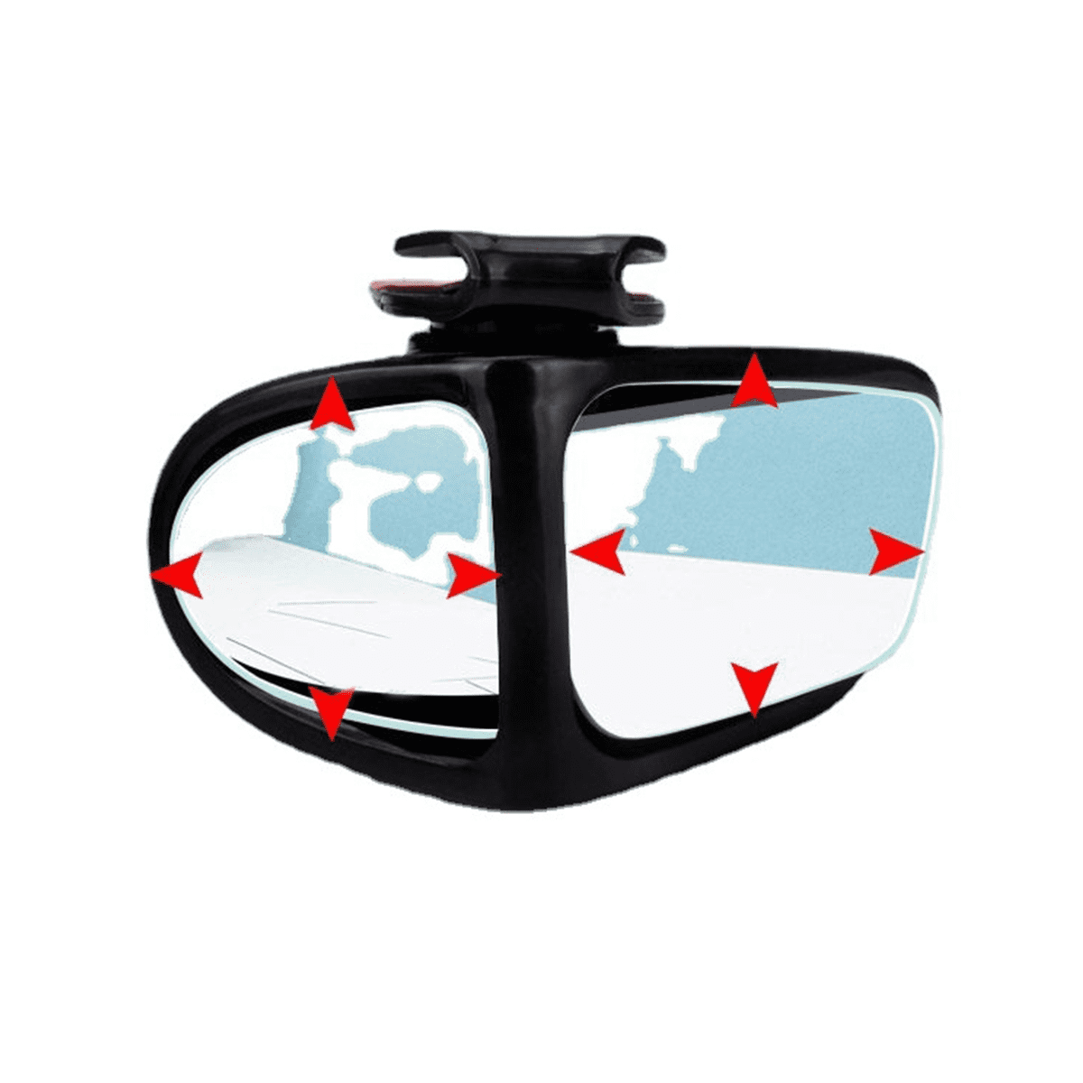 1 Pair Side Mirror Blind Spot Wide Angle Mirror Reversing Mirror Rear ...