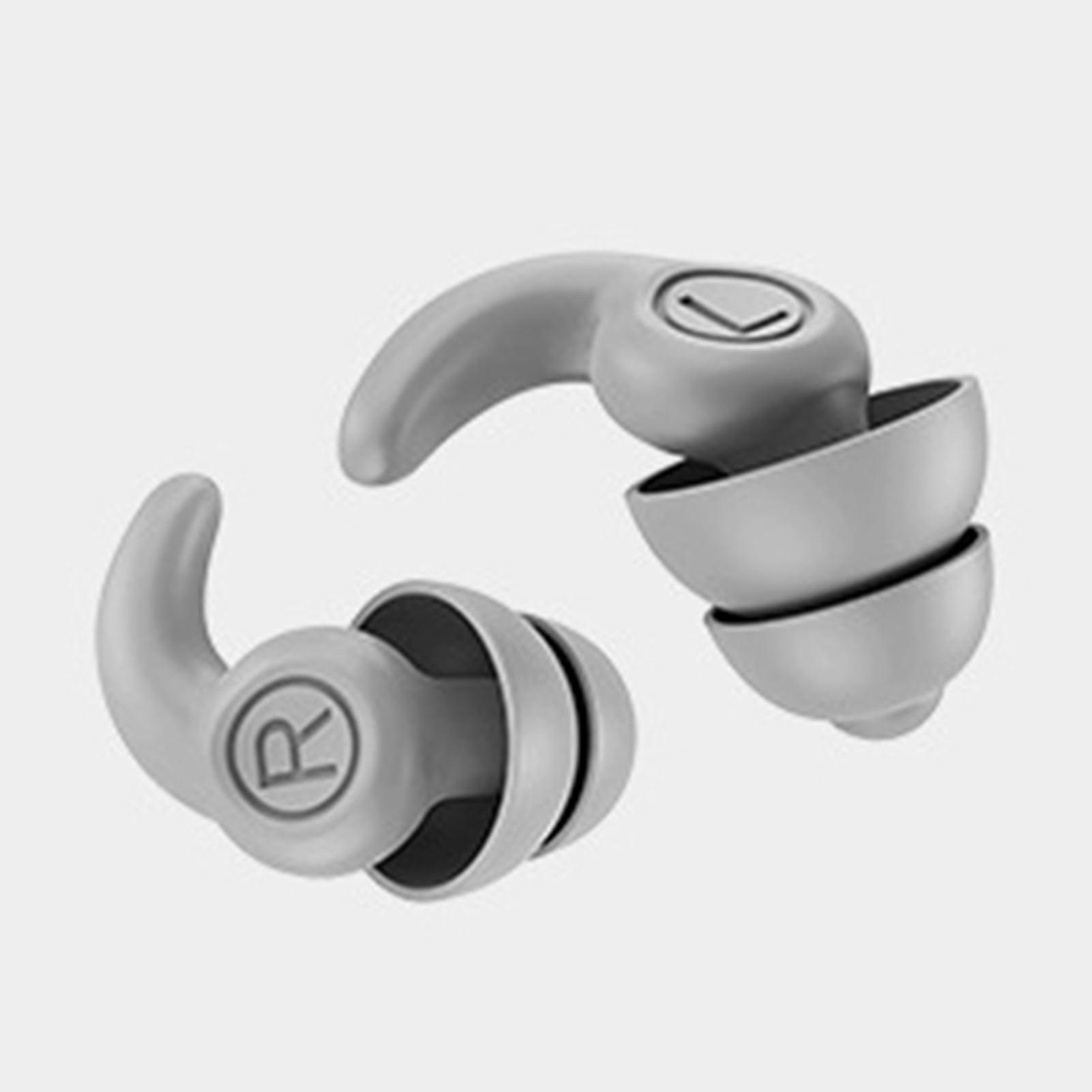 1 Pair Silicone Ear Plugs for Sleep Noise Reduction Sound Isolating ...