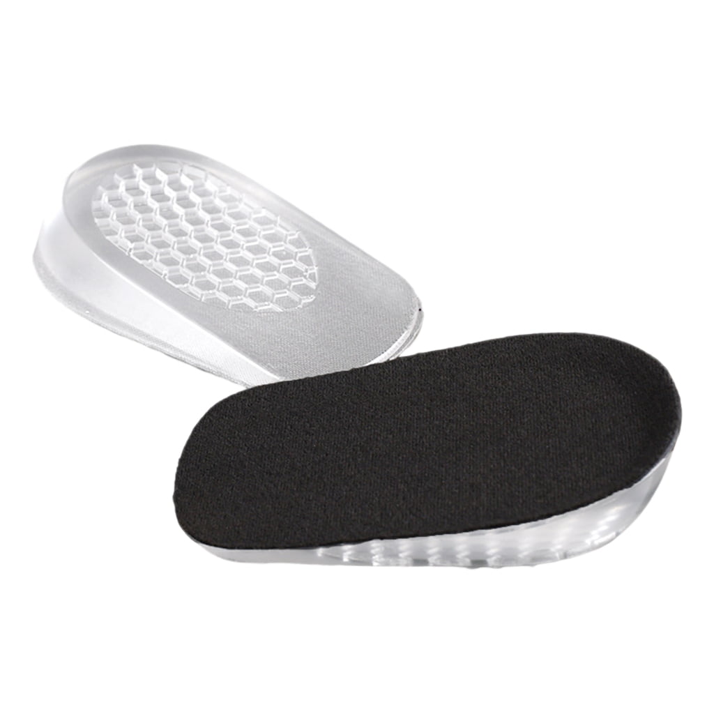 1 Pair Silicone Heel Cushions Raiser for Men and Women Increase Height ...