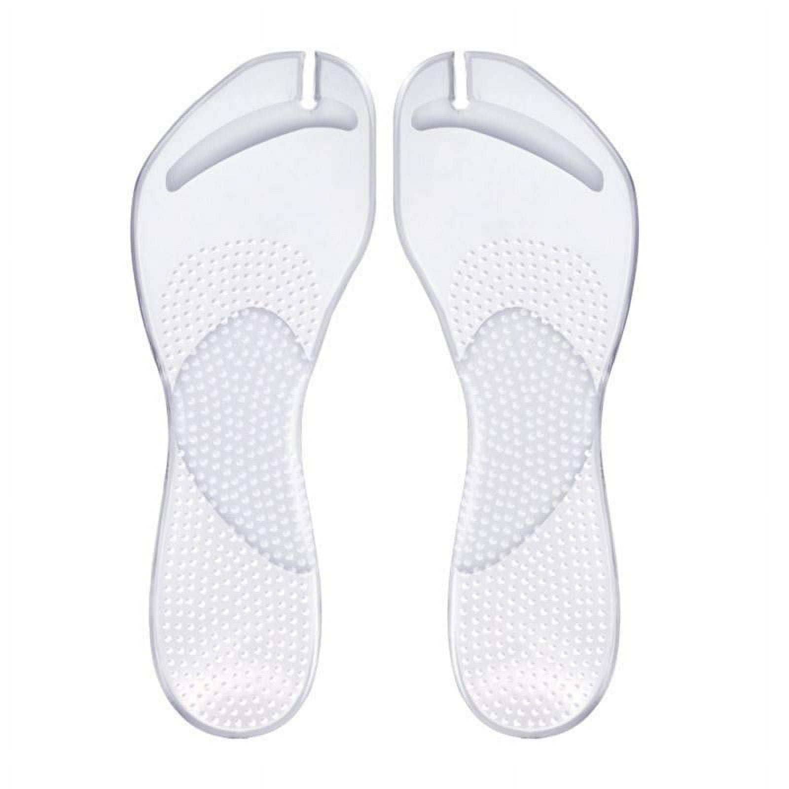 1 Pair Silicone Insoles Soft Flip Flop Gel Cushions Pad Toe Protectors ...
