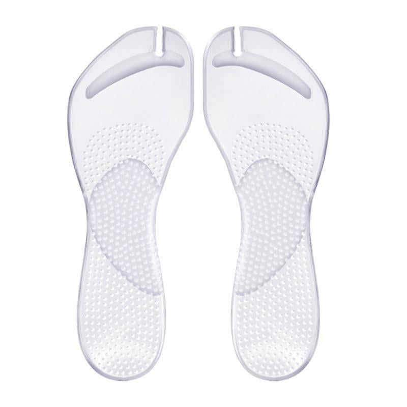 1 Pair Silicone Insoles Soft Flip Flop Gel Cushions Pad Toe Protectors ...