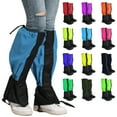 1 Pair Snow Boot Leg Gaiters Wear-Resistant Waterproof Adjustable Men ...