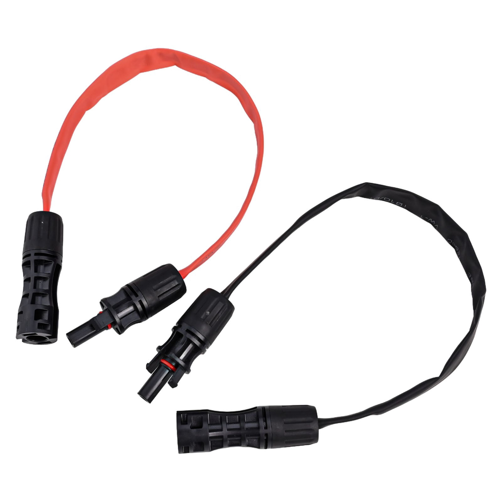 1 Pair Solar Panel Flat Photovoltaic Extension Cable For Connecting ...