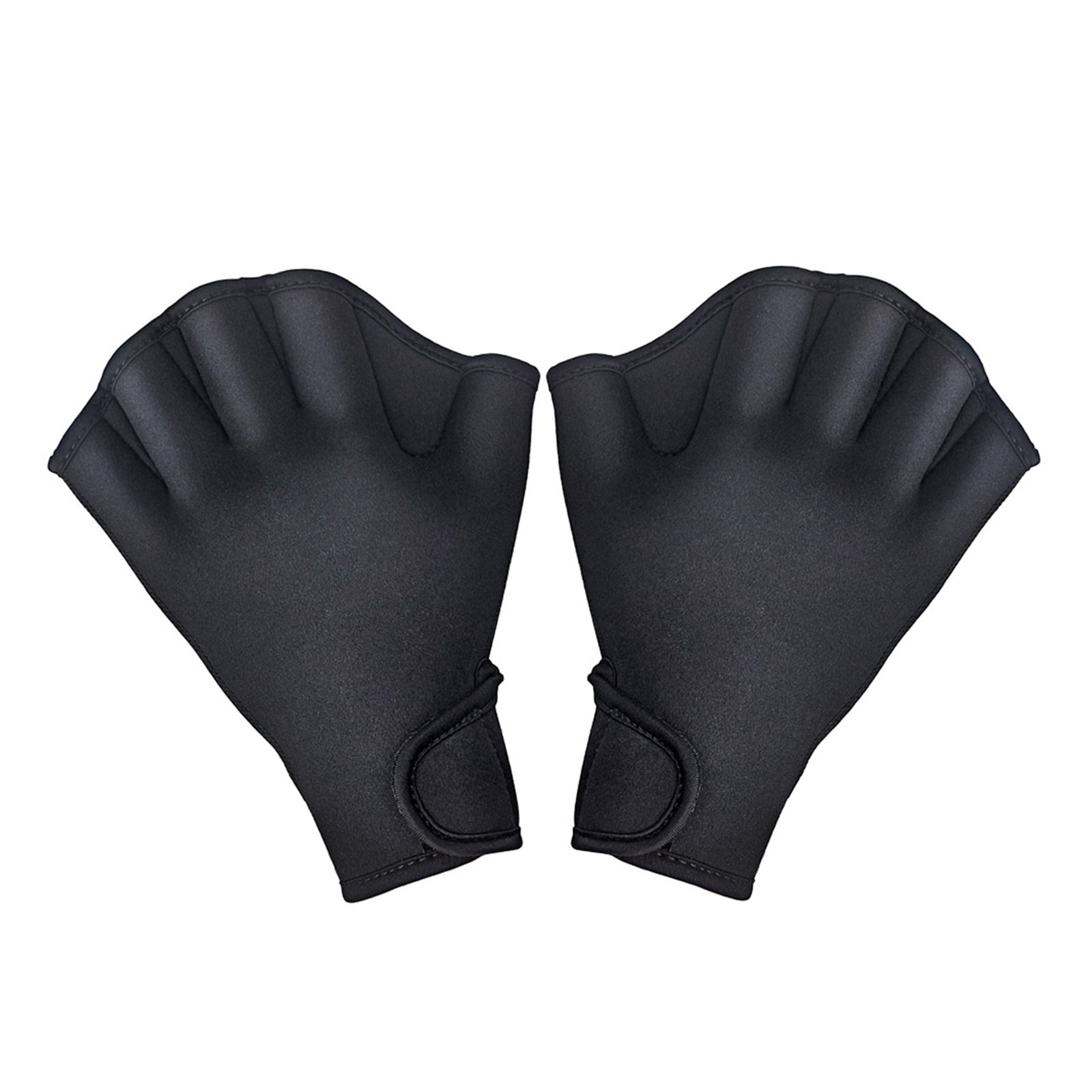 1 Pair Swimming Gloves Aquatic Fitness Water Resistance Paddle Training ...