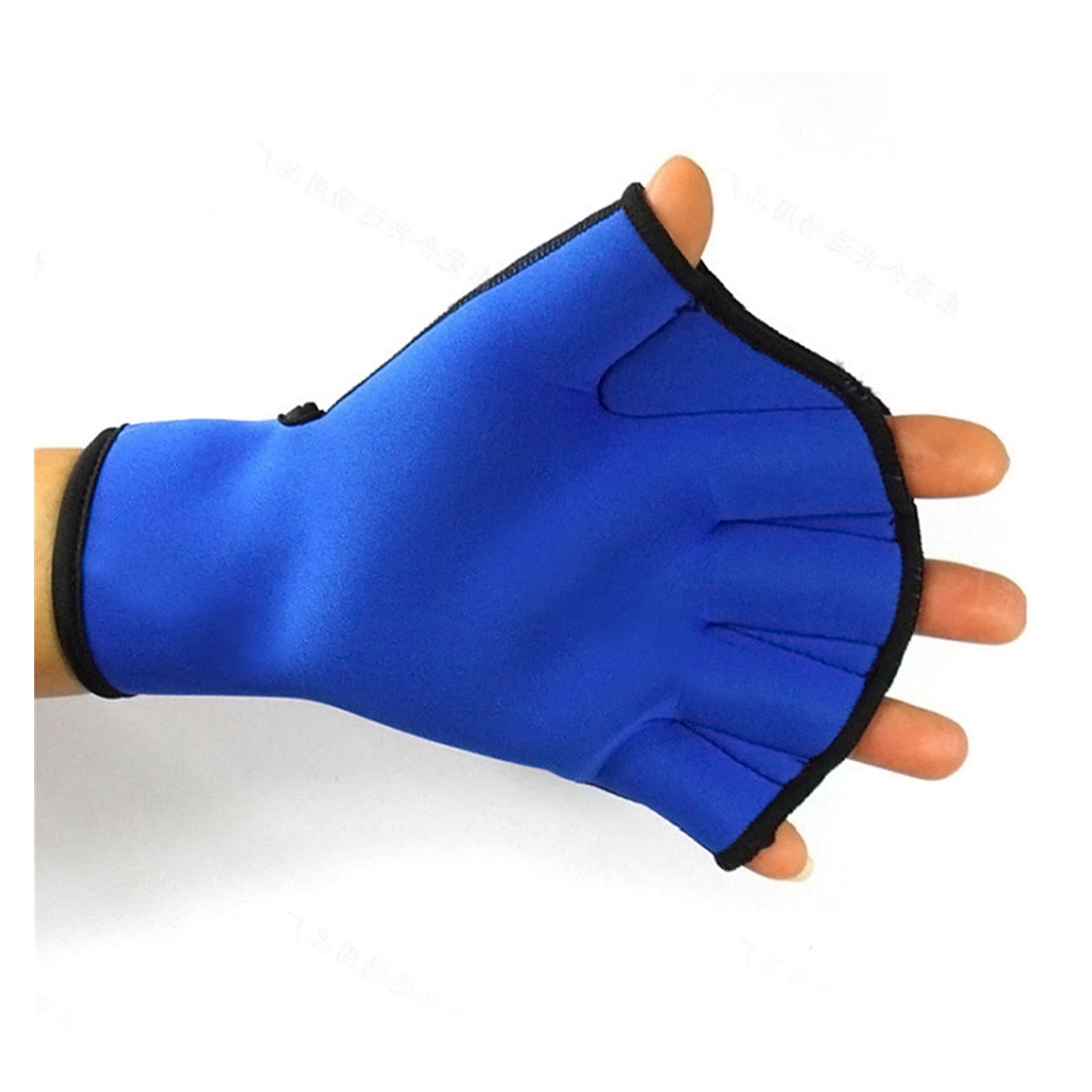 1 Pair Swimming Gloves Aquatic Fitness Water Resistance Paddle Training ...