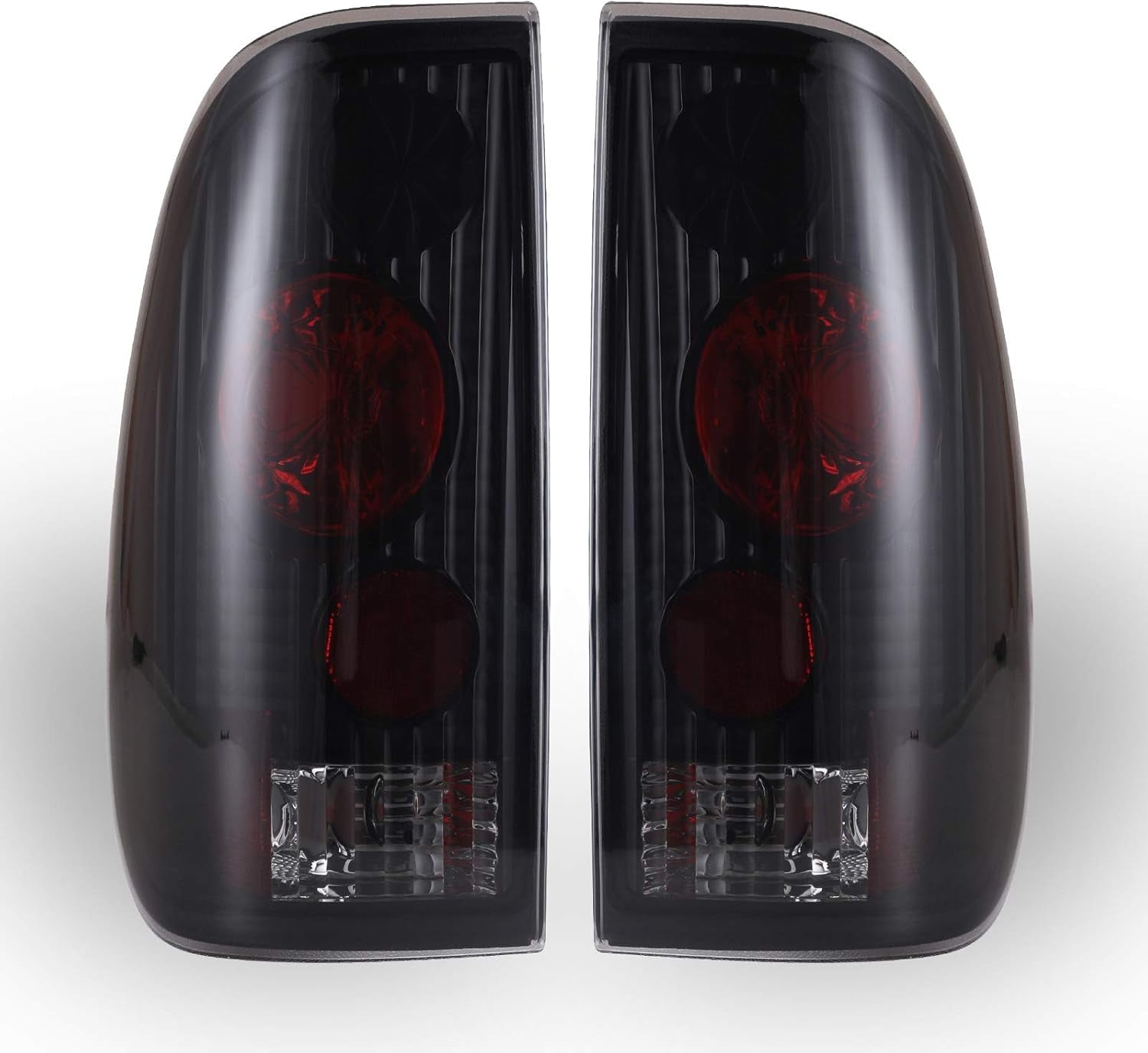 1 Pair Tail Lights Compatible with 1997-2003 Ford F-150,1999-2007 Ford ...
