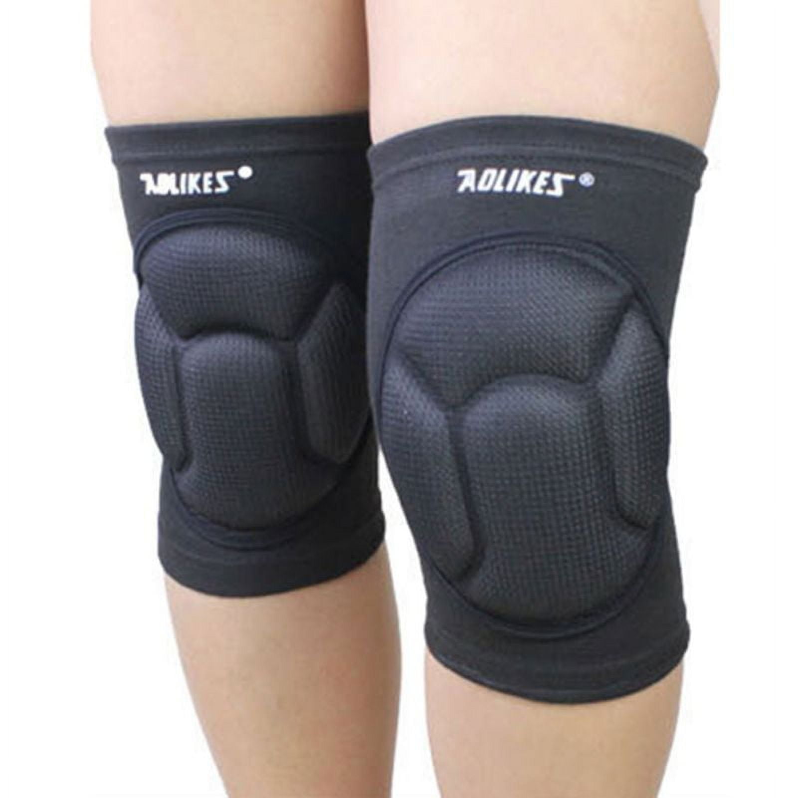 1 Pair Thickening Football Volleyball Extreme Sports Knee Pads Brace ...