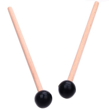 2x Percussion Mallets Drumsticks Portable 21x2cm Musical Parts ...