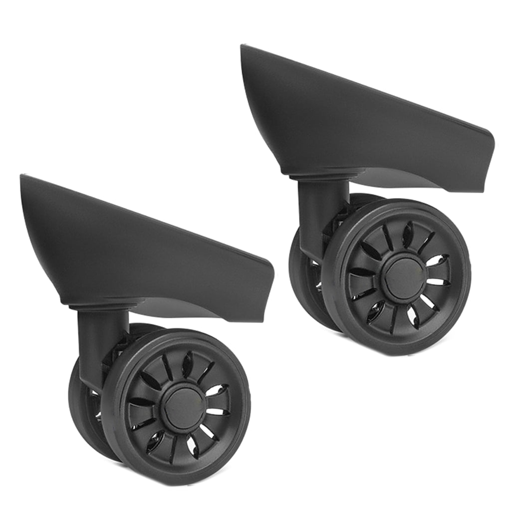 1 Pair Trolley Caster Suitcase Replacement Parts Luggage Box Wheels 360 ...