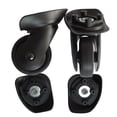 1 Pair Trolley Caster Suitcase Replacement Parts Luggage Box Wheels 360 ...