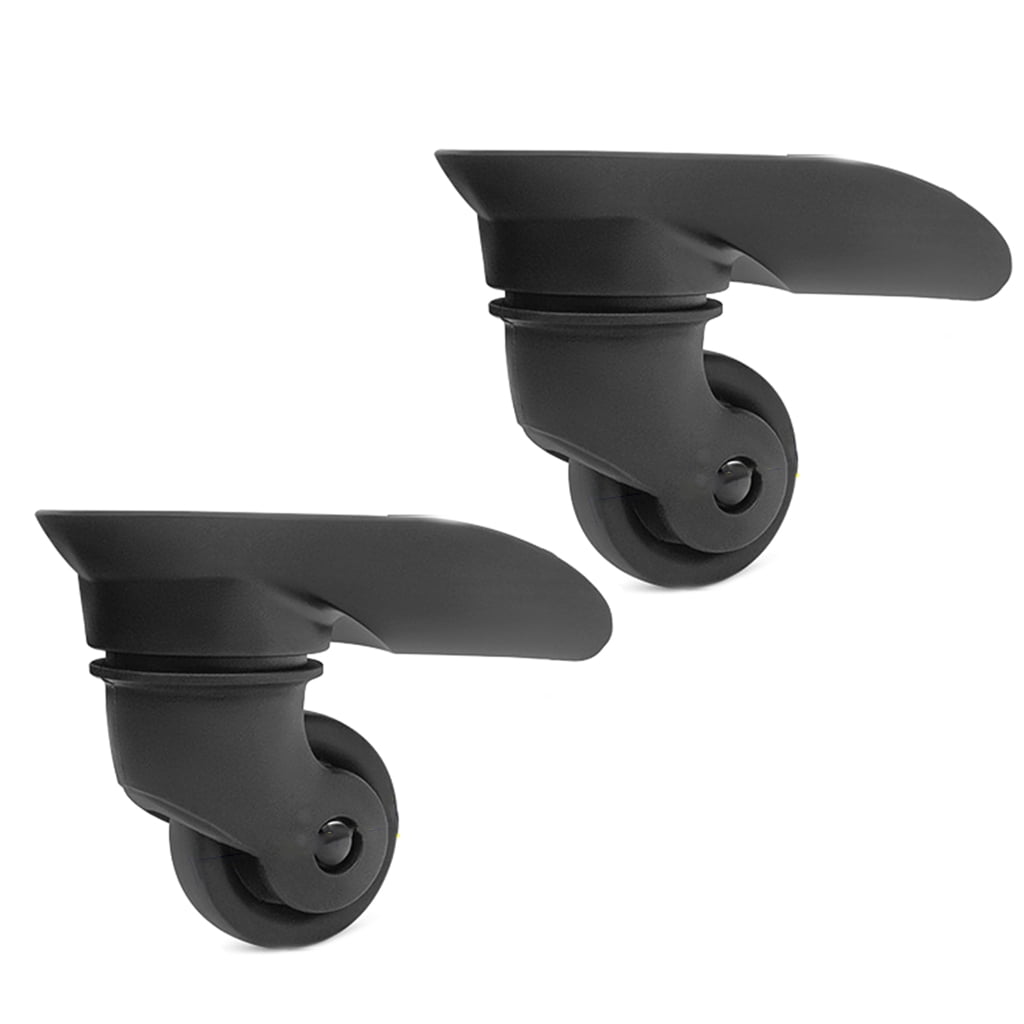 1 Pair Trolley Parts Plastic Wheels for Smooth and Easy Luggage ...