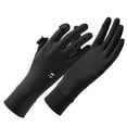1 Pair UV Sun Protection Gloves for Women – Full Finger Ice Silk ...