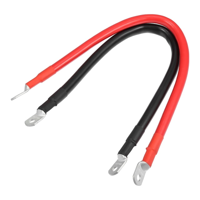 1 Pair Universal 1/0 Gauge AWG Car Battery Cables Battery Inverter ...