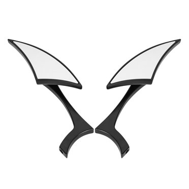 AMLESO Generic Motorcycle Mirrors Adjustable Wide View Motorcycle ...