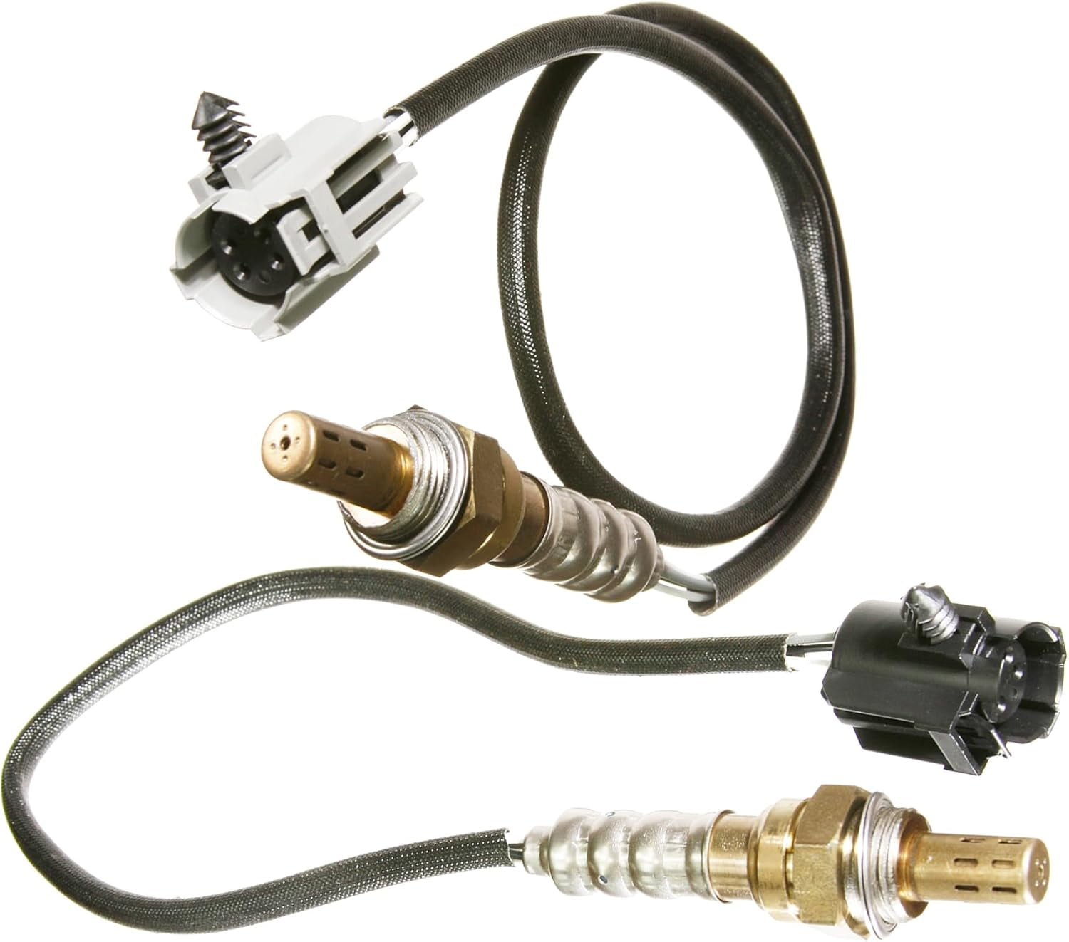 1 Pair Upper and Under Oxygen Sensors 234-4076 234-4078 Replacement for ...