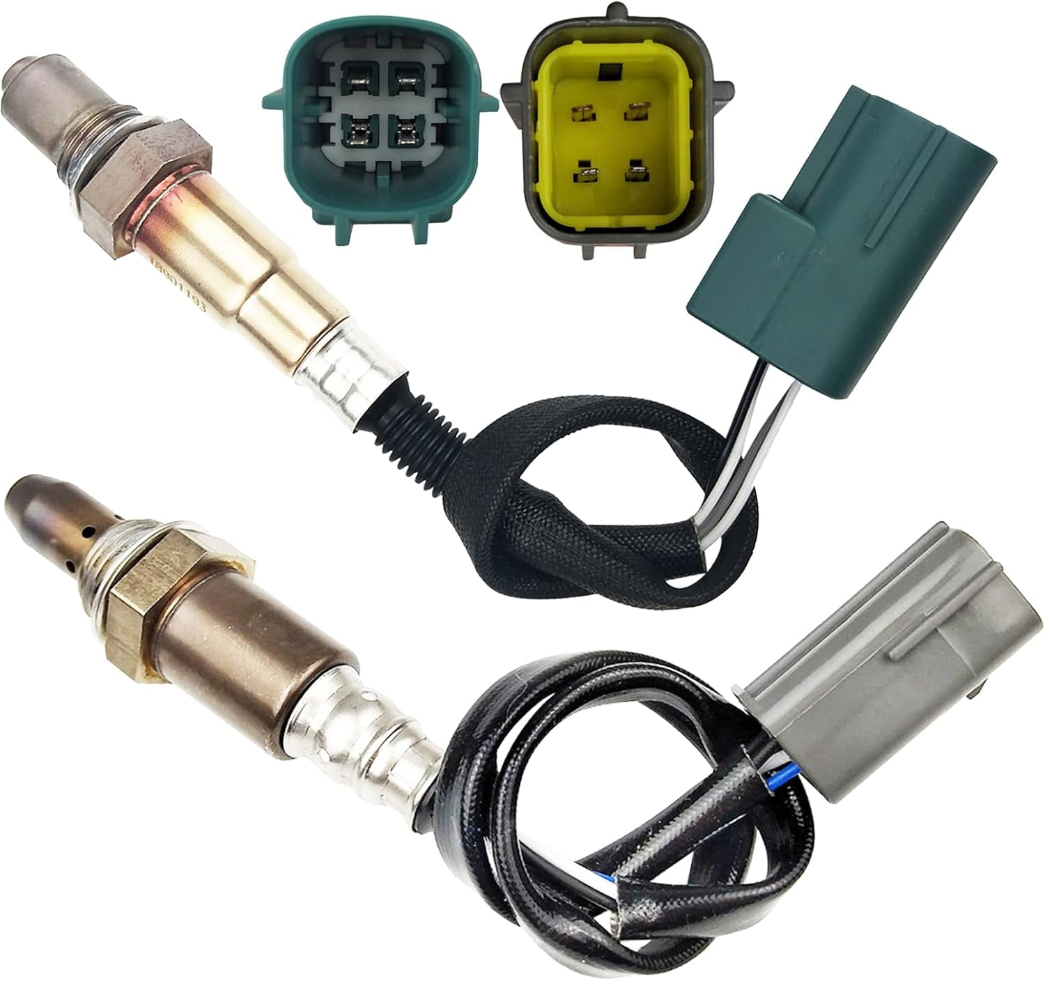 1 Pair Upstream and Downstream O2 Sensors Set Replacement for Infiniti ...