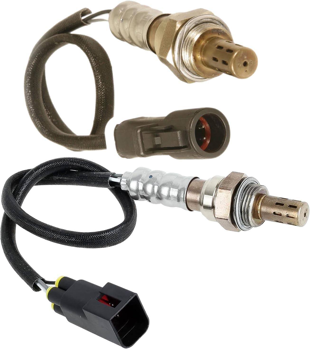 1 Pair Upstream and Downstream Oxygen Sensors Replacement for Ford 1999 ...