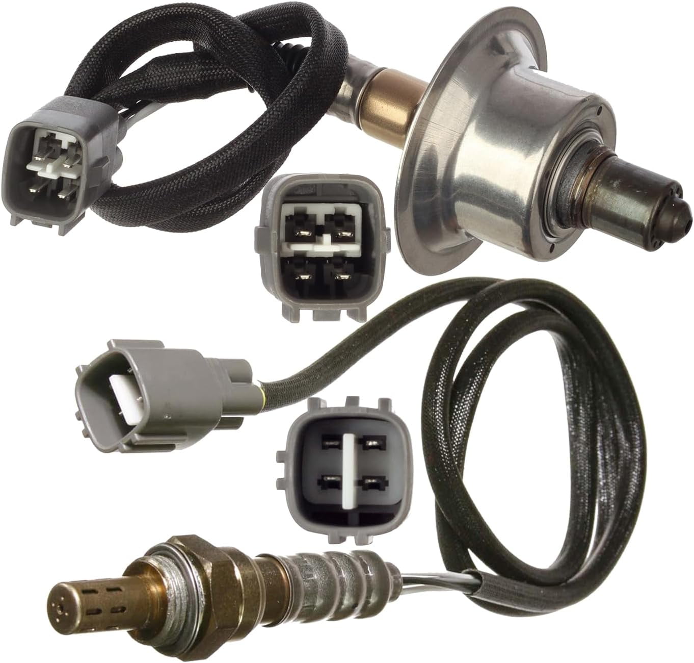 1 Pair Upstream and Downstream O2 Oxygen Sensors Replacement for 2003 ...