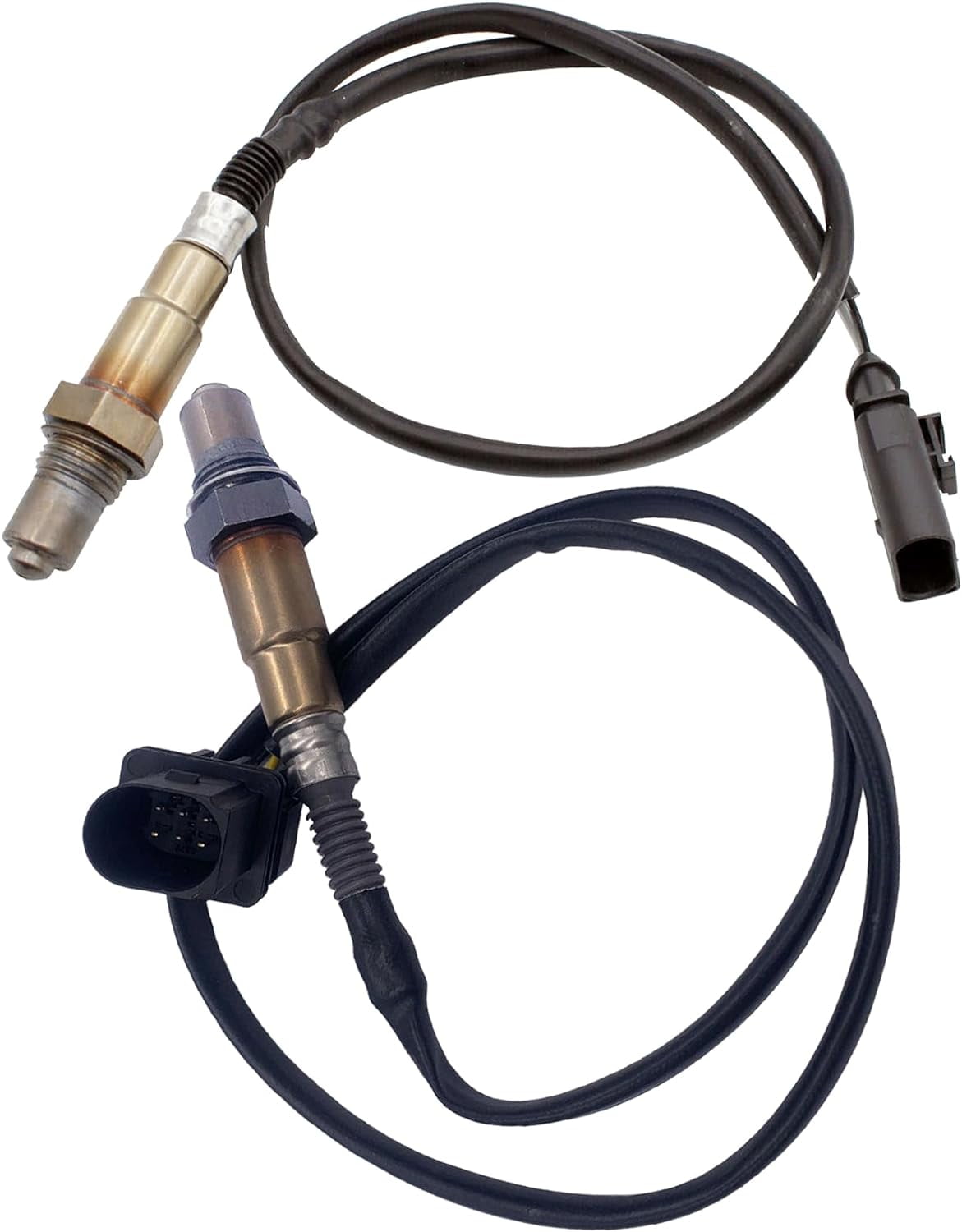 1 Pair Upstream and Downstream O2 Oxygen Sensors Replacement for Vw ...