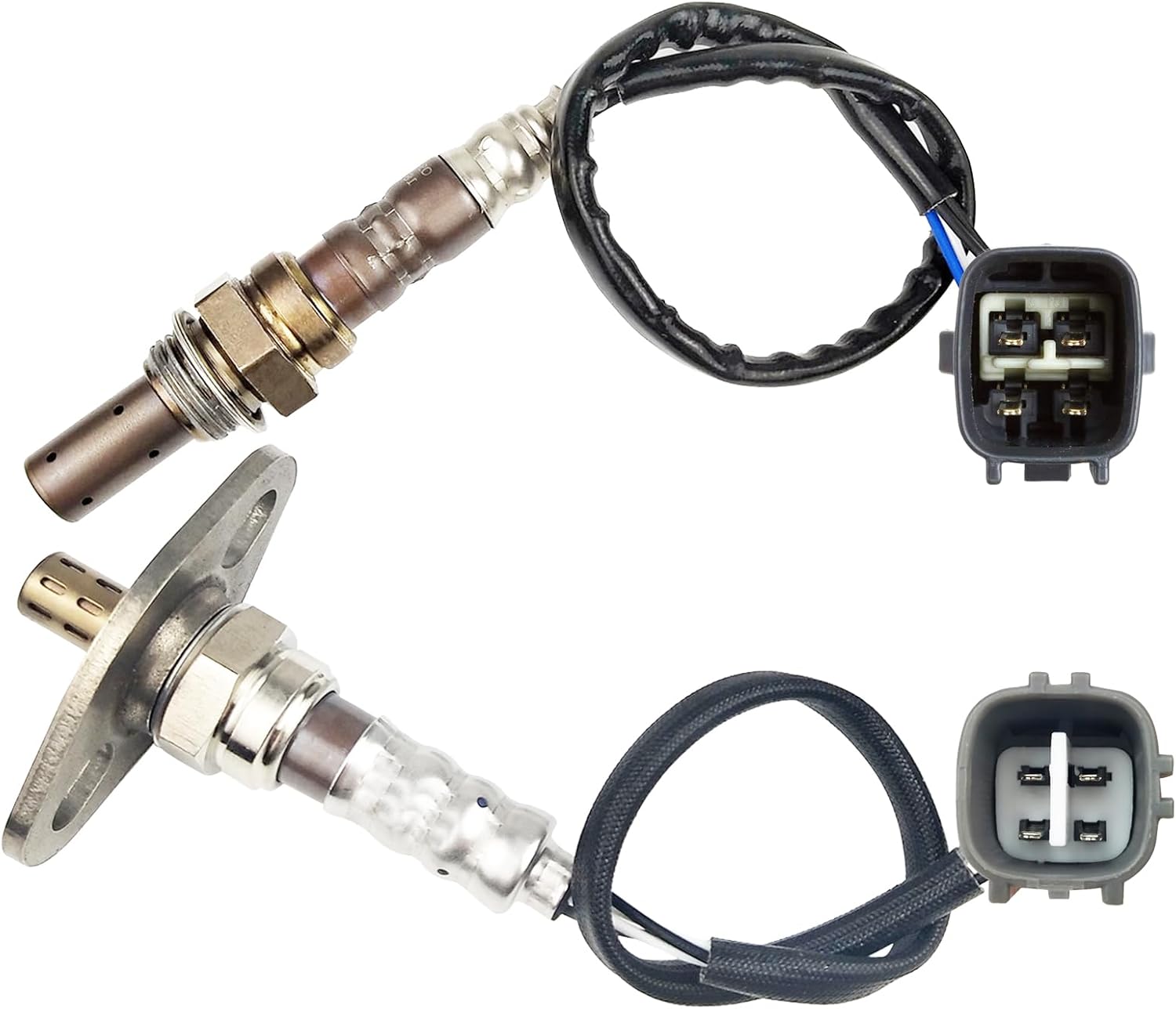 1 Pair Upstream and Downstream Oxygen Sensors Replacement for Toyota ...