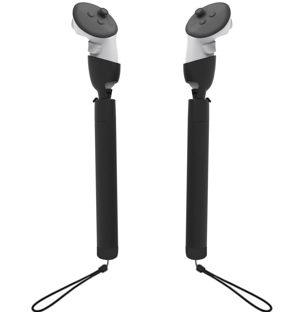 1 Pair VR Handles Attachment for Quest 3,VR Controller Extension Grips ...
