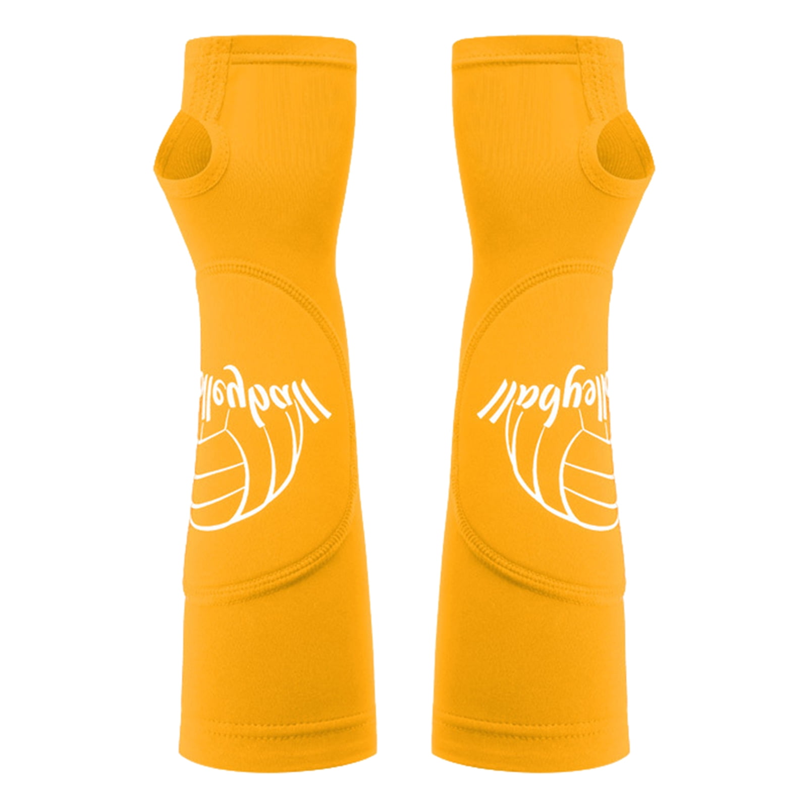 1 Pair Volleyball Arm Sleeves, Reduces Strain Swelling Elbow Support ...