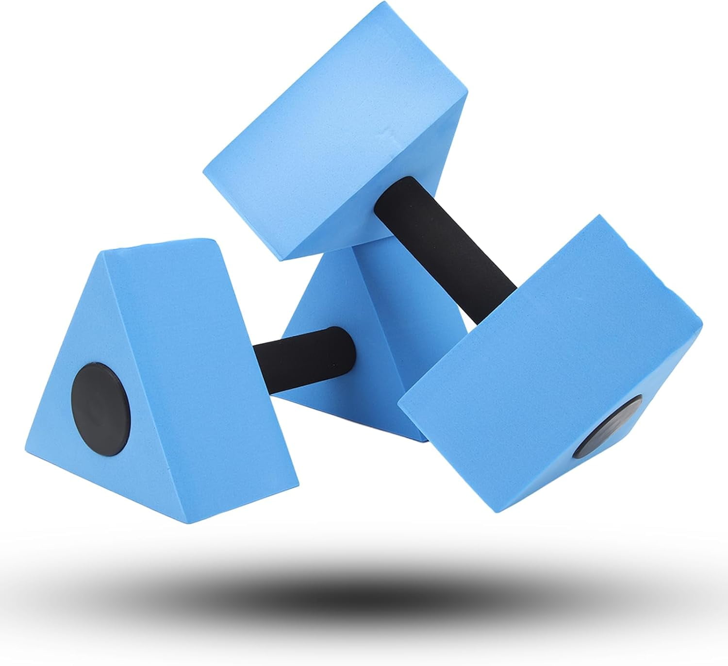 1 Pair Water Floating Dumbbell, Aquatic Exercise Dumbells, Triangle ...