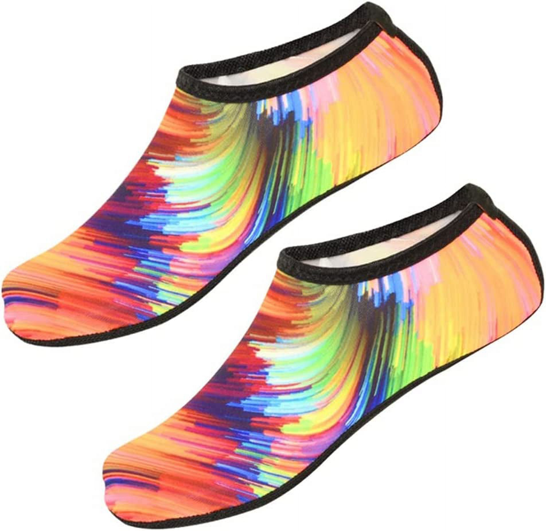 1 Pair Water Shoes Barefoot Beach Pool Shoes Quick-Dry Aqua Beach Sand ...