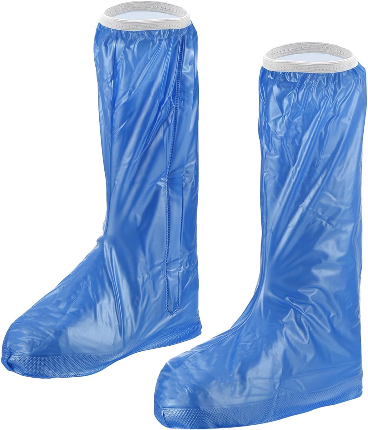 1 Pair Waterproof Shoes Cover - Anti-Slip Foldable Galoshes PVC Shoe ...