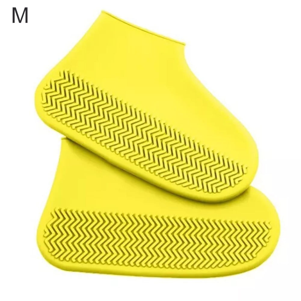 1 Pair Waterproof Silicone Shoes Cover Unisex Shoes Protector Rain Boot ...