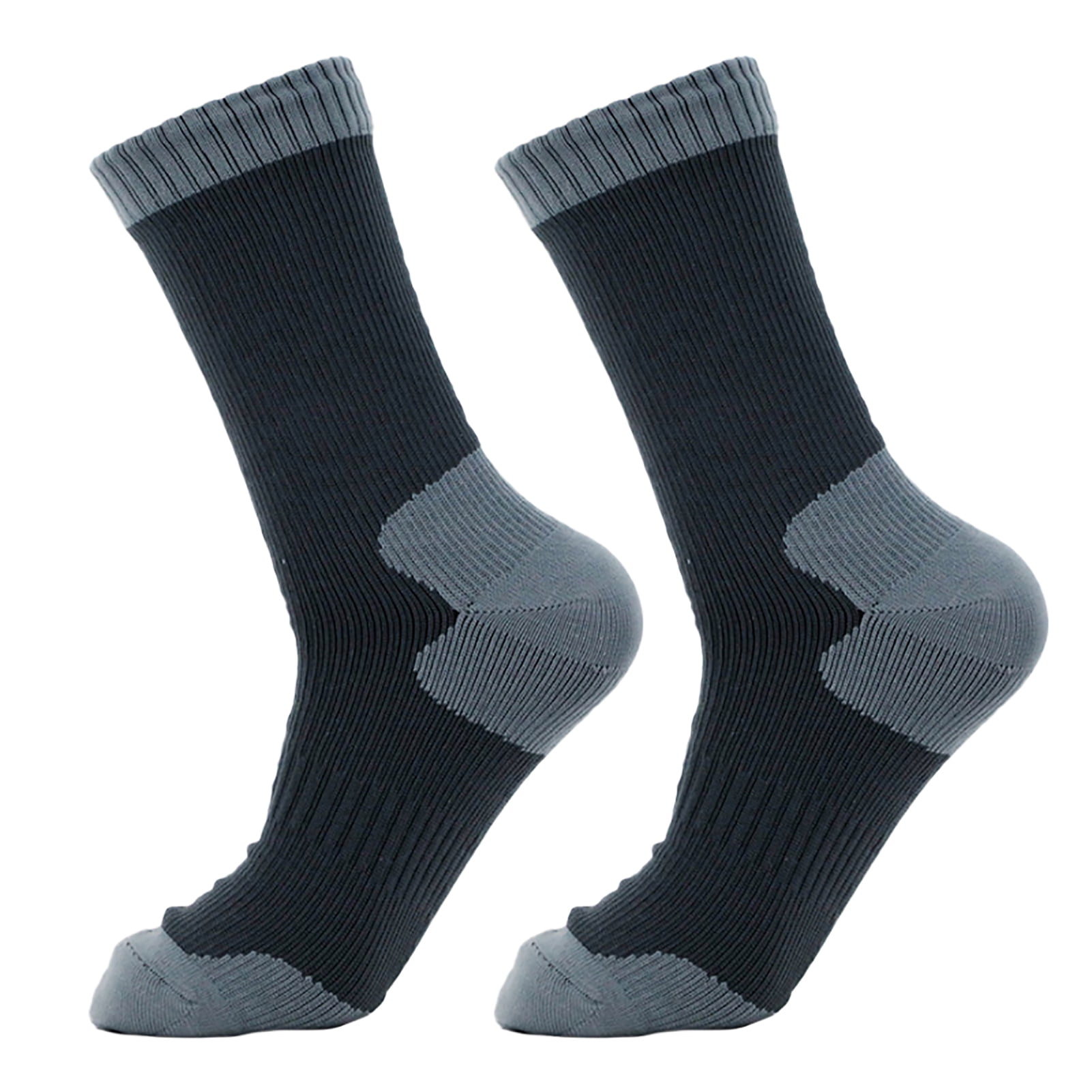 1 Pair Waterproof Socks Elastic Breathable Mid Tube Soft Socks Foot ...