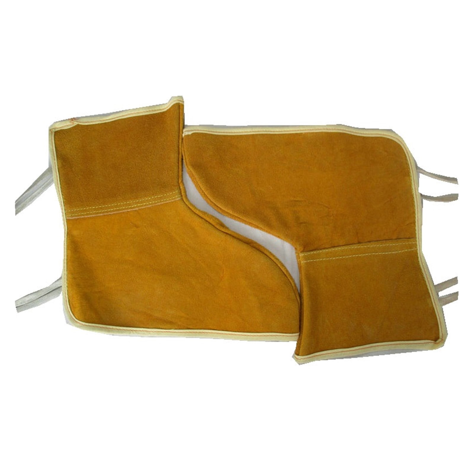 1 Pair Welder Foot Cover Leather Welding Spats Protective Shoes Feet ...