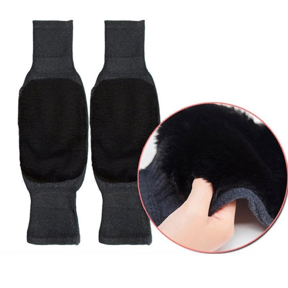 1 Pair Winter Warm Knee Pads For Women Men Old People Cold Leg ...