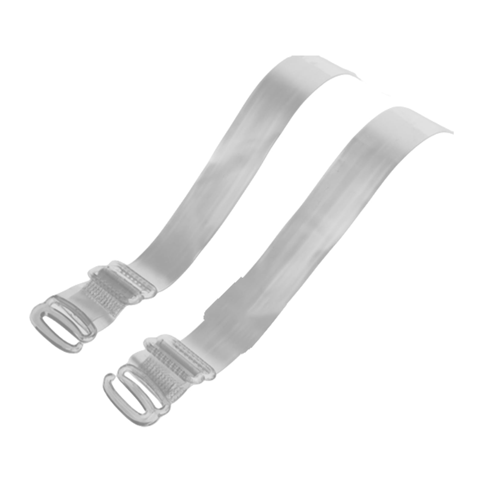 1 Pair Women's Transparent Bra Straps Invisible Nonslip Adjustable TPU ...