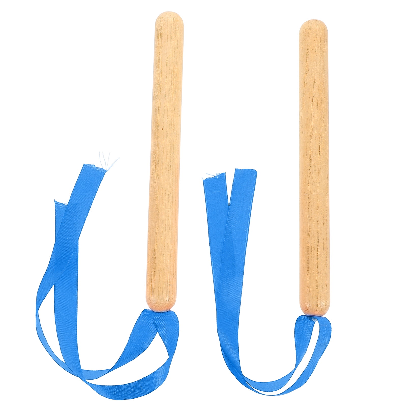 HOOWIFFY Percussion Stick Wooden Claves Blue 1 Pair - Walmart.com