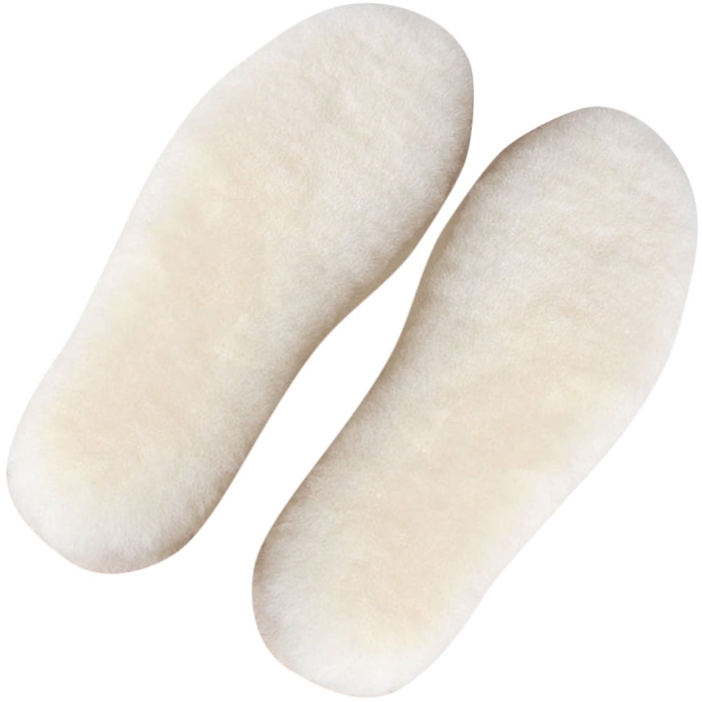 1 Pair Wool Warm Insoles Sneakers Insoles Winter Boots Insole Shoe ...