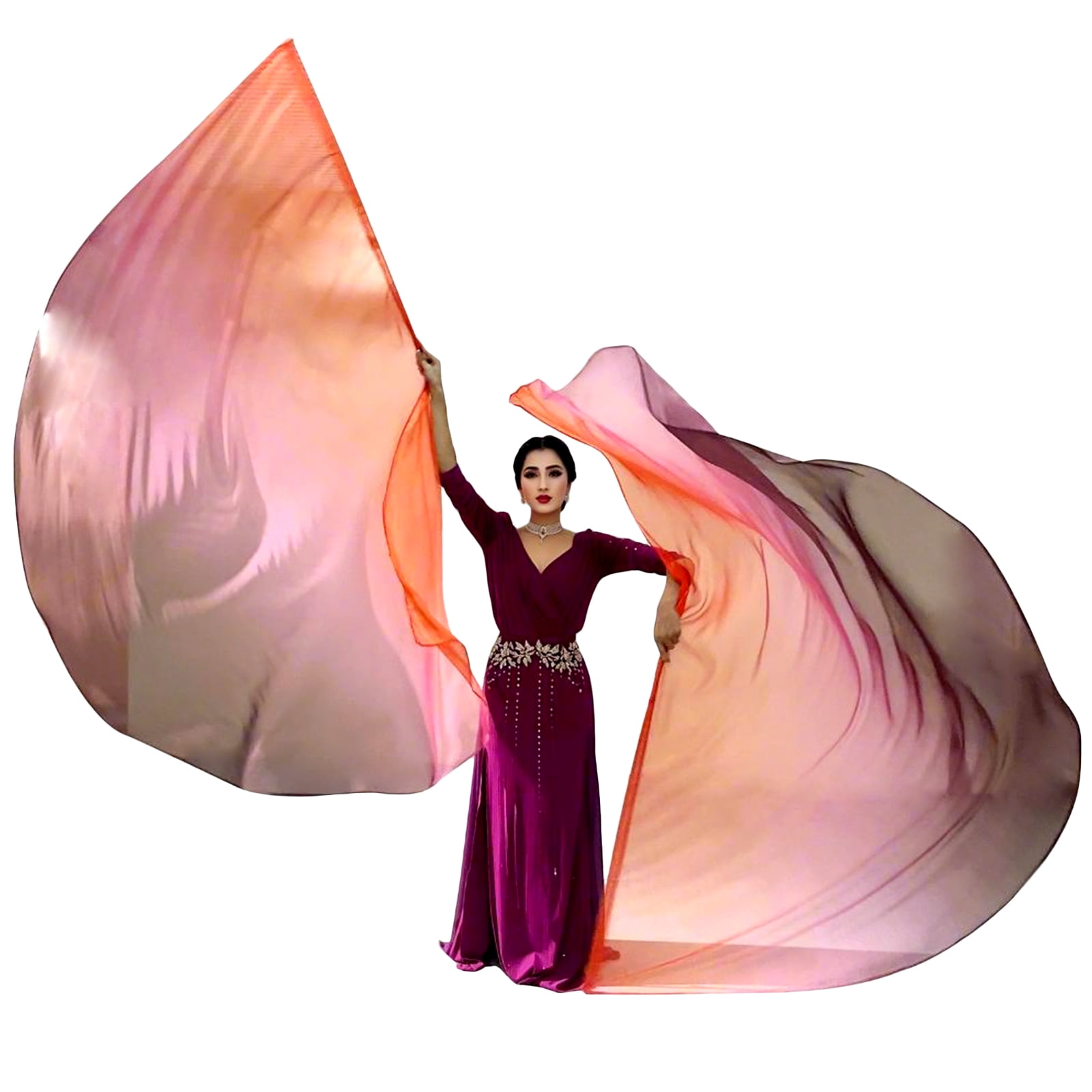 1 Pair Worship Flags Set(2 Flags+2 Sticks) for Dance Church Flags for ...