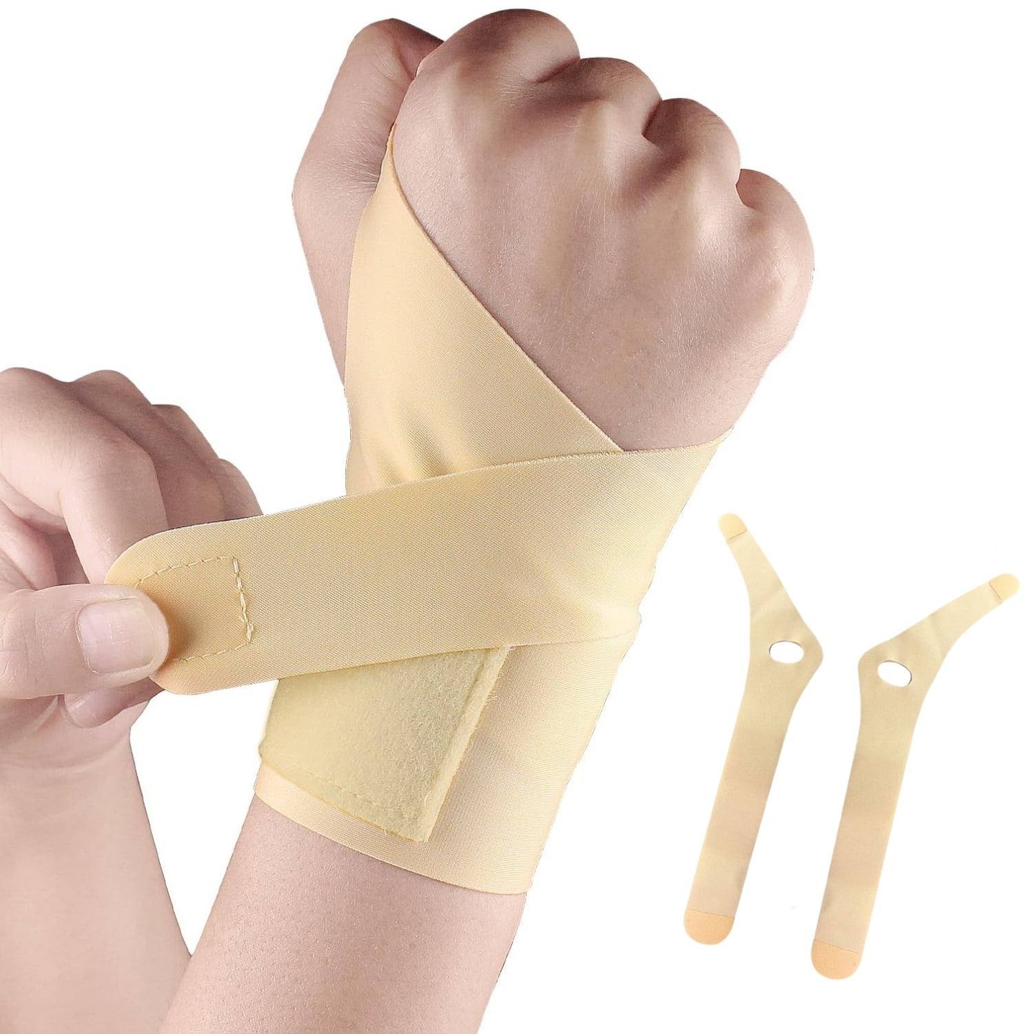 1 Pair Wrist Brace Wrist Wraps for Sprained Wrist Ulnar Elastic Wrist ...