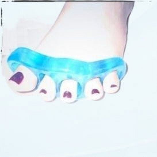 1 Pair Yoga Gel Toes for Pilates , Toe Extenders / Separator - Blue ...