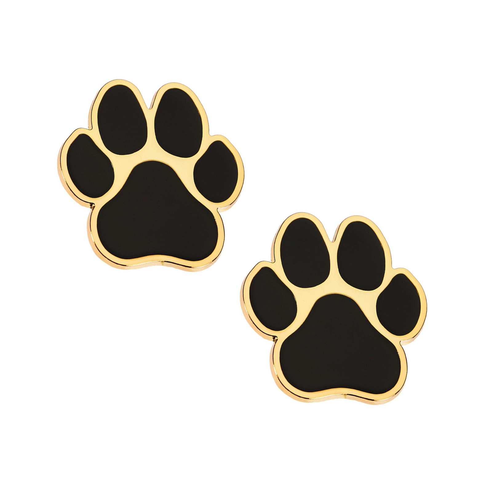 1 Pair Zinc Alloy 3D Paw Sticker for Car Body Decoration General Fit ...